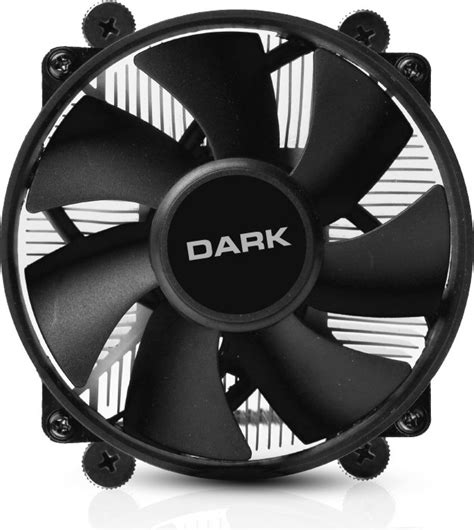 Dark 9 Cm Processor Cooler With Pwm Fan Compatible With Amd Processors