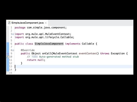 Simple Java Component In Mule Ppt