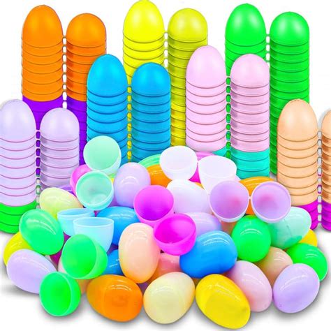 Buy 50pcs Plastic Fillable Easter Eggsassorted Colorful Easter Eggs