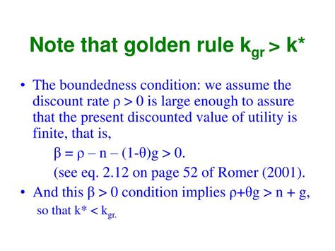 PPT Ramsey Growth Model Dynamics PowerPoint Presentation Free