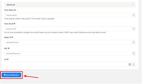 Send Users Email Notification With Wp Fluent Form Wordpress Plugin