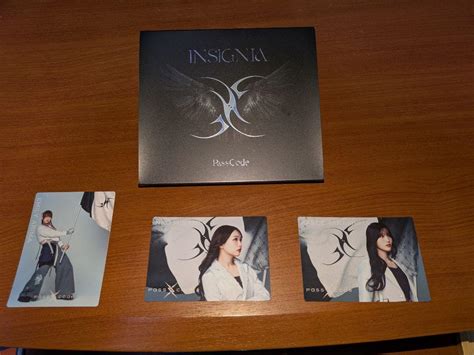 Passcode Insignia 初回生産限定盤とトレカ3枚 メルカリ