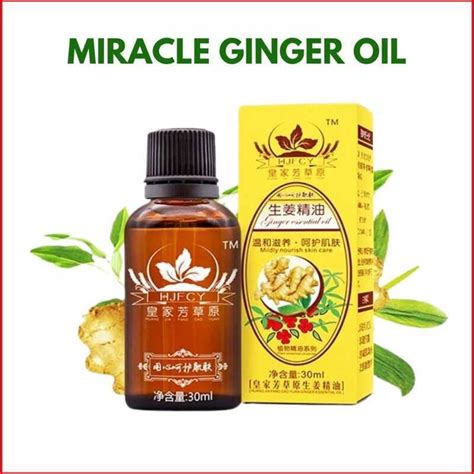 Miracle Ginger Essential Oil Super Effective By Doc Willie Ong For
