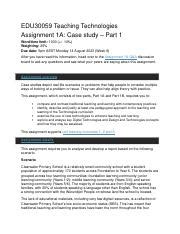 Analyzing Teaching Technologies In Education Assignment Course Hero