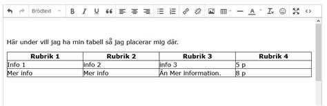 Skapa En Tabell N Nu