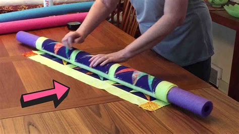 How To Make A Quilt Sandwich Using Pool Noodles DIY Joy