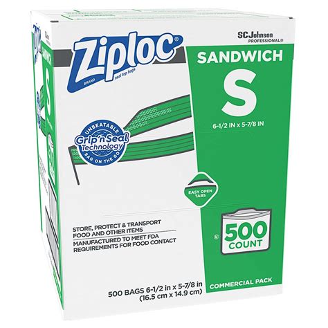 School Health Ziploc Bags Health Services