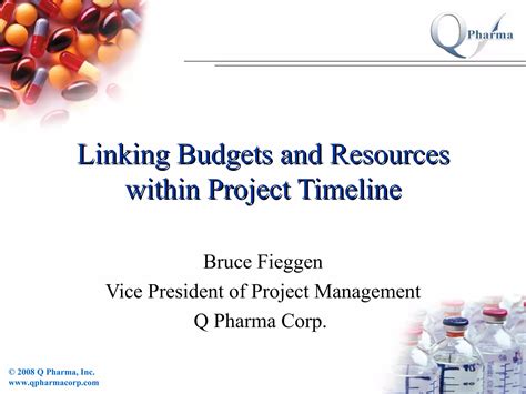 Linking Budgets And Resources With Project Timelines PPT