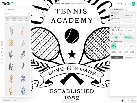 Design A Vintage Sports Logo Badge Kittl