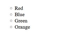 Html Unordered List Code Razaa