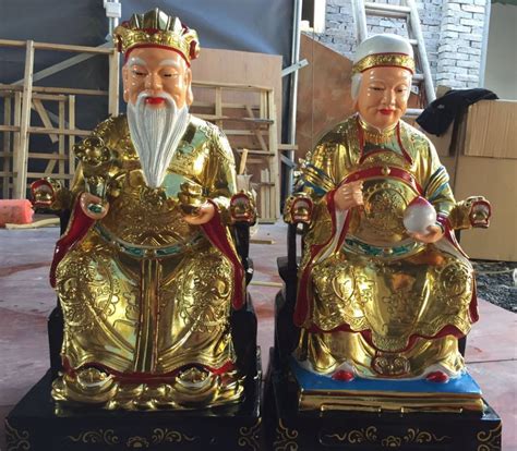 福德正神 土地爷神像 土地公土地婆神像图片山神爷神像雕像 阿里巴巴