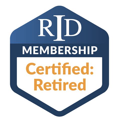 Certified Retired Membership Credly