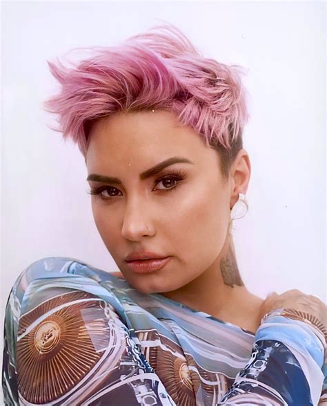 Girl4music — This Is Demi Lovato They Identify As Non Binary