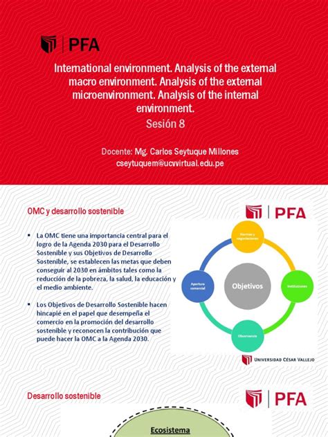 Tema 8 International Environment Analysis Of The External Macro