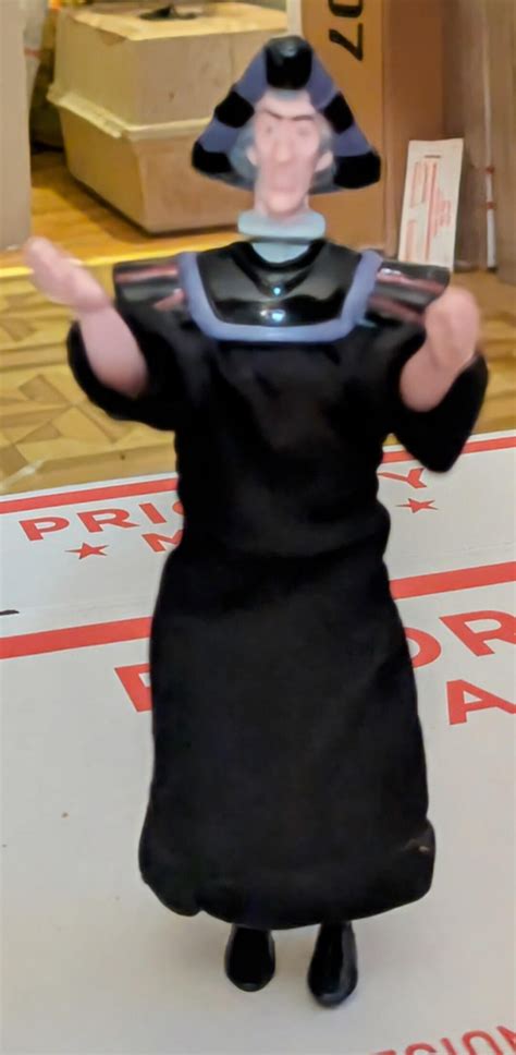 Vintage Disneys Villain Judge Frollo 5 Tall Mcdonalds Happy Meal Toy 1990 Etsy