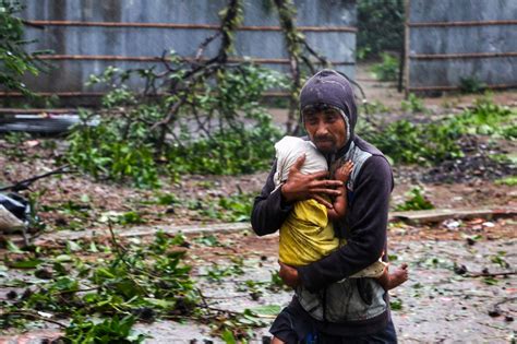 Deaths Reported As Cyclone Mocha Makes Landfall In Western Myanmar Near
