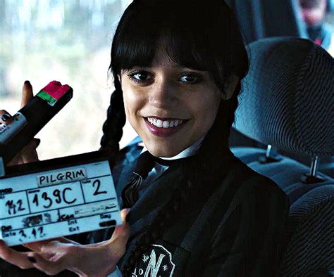 Closer Than Your New Tattoo Jenna Ortega Wednesday Bloopers