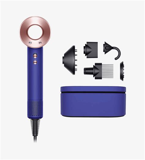 Dyson Фен (HD07) Blue Limited + расчески - AlemCell.kz