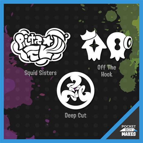Splatfest Idol Logo Splatoon Decal Etsy