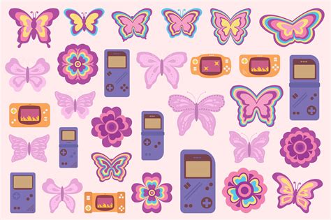 Y2k Vector Collection Graphic By Alit Design · Creative Fabrica
