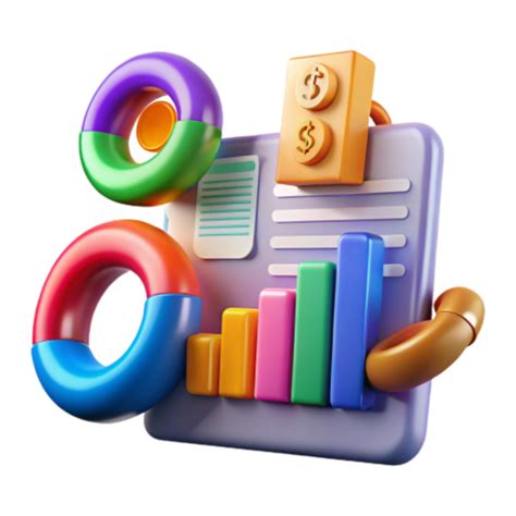 Wonderful Modern Financial Data Visualization Charts Graphs Reports Authentic 56744895 Png