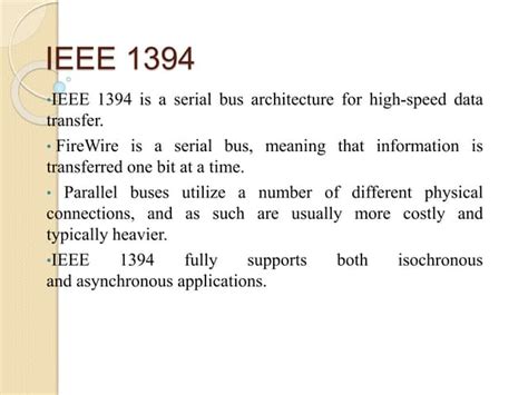 Ieee 1394pptx