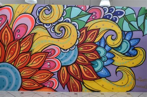 Mural Colorido Revitaliza Secretaria Em Atibaia Arte Urbana