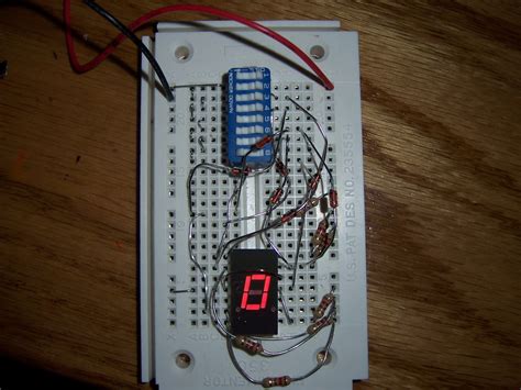 Tod Diode Matrix Rom Intro 7 Segment Display 7 Steps Instructables