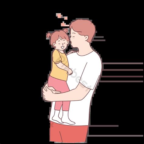 Father Daughter Happy And Concept Eps Png Images Free Download Pikbest