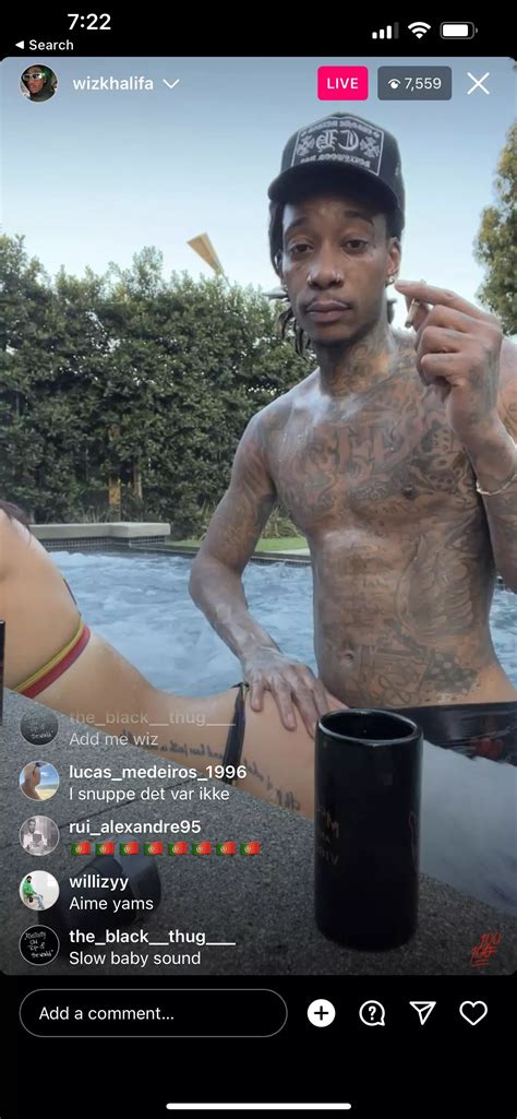 Wiz Having Fun In The Hot Tub Nudes HipHopGoneWild NUDE PICS ORG
