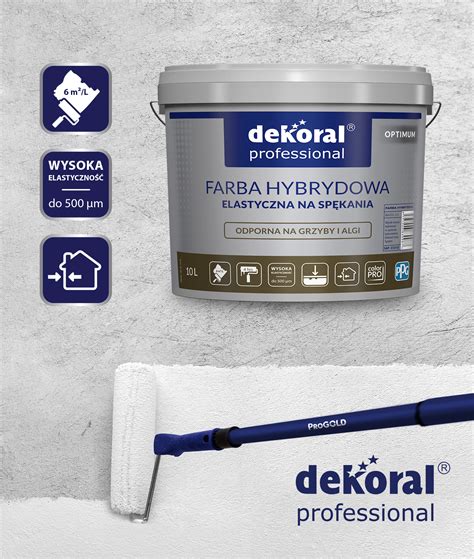 Farba hybrydowa Dekoral Professional zabezpieczy cały dom