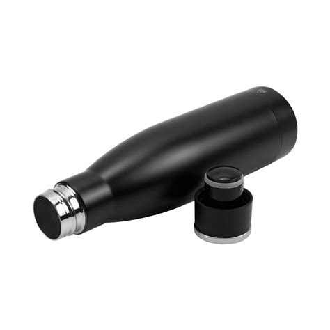 Double Wall Ss Bottles Twist Off Lid Ss Foldable Handle 500ml