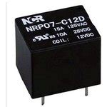 NRP-07-C-12D, Реле 1 переключ. 12VDC, 7A/250VAC SPDT, NCR | купить в ...