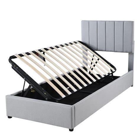 Rutaqian Stauraumbett Boxspringbett Kinderbett Jugendbett Einzelbett