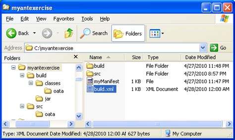 The Four Steps To A Running Application Using Ant