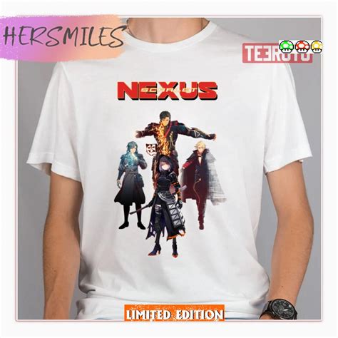 All Characters Design Scarlet Nexus Shirt Hersmiles