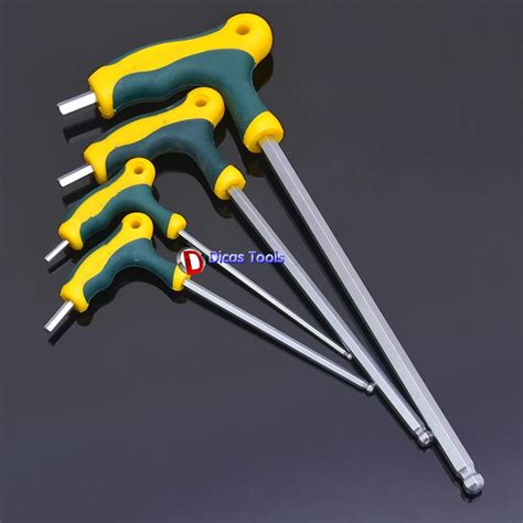 Mm Chrome Vanadium Steel T End Hex Key Allen Key Hexagon Socket In Wrench From Tools On