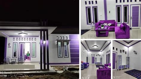 Ide Rumah Ungu Sederhana Yang Cantik Dan Anggun Insepsions