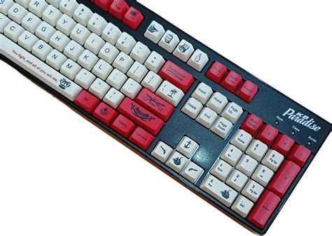 Kbparadise Pirate 108 Key Oem Profile Double Shot Pbt Keycap Set