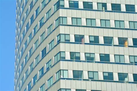 Premium Photo Abstract Closeup Of The Glassclad Facade Of A Modern