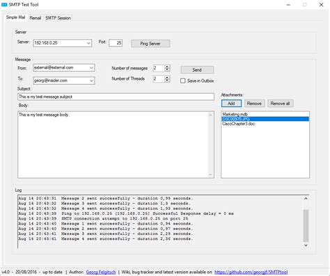 Github Georgjf Smtptool A Slim Net Based Ui Tool To Communicate