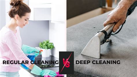 Deep Cleaning Vs Regular Cleaning Whats The Difference And Why It