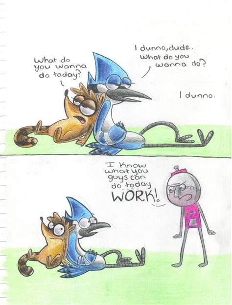 Spongebob Meets Regular Show