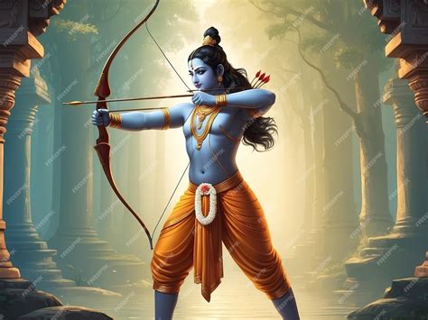 Premium Photo Lord Rama Bow And Arrow Images
