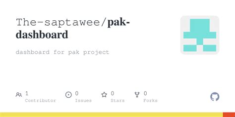 GitHub The Saptawee Pak Dashboard Dashboard For Pak Project