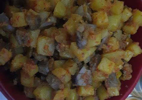 Resep Sambal Goreng Kentang Ati Ampela Oleh Dwi Sumeitri Cookpad