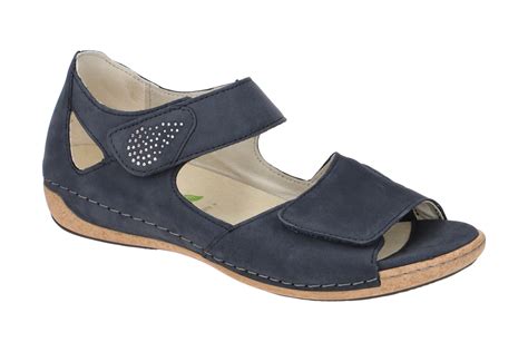 Waldläufer HELIETT 342H80 201 217 dunkel blau Sandalette für Damen