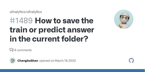 How To Save The Train Or Predict Answer In The Current Folder Issue