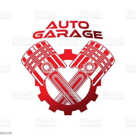 자동 자동차 서비스 로고 아이콘 벡터 일러스트레이션 템플릿입니다 모던 카 서비스 벡터 로고 실루엣 디자인 자동차 수리 딜러 차고 및 서비스에 대한 추상 자동차 로고 벡터