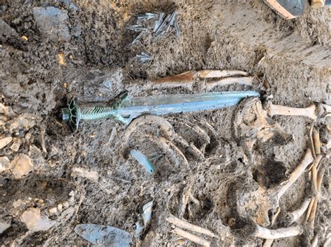 This 3000 Year Old Bronze Sword Was Discovered In A Grave In Southern